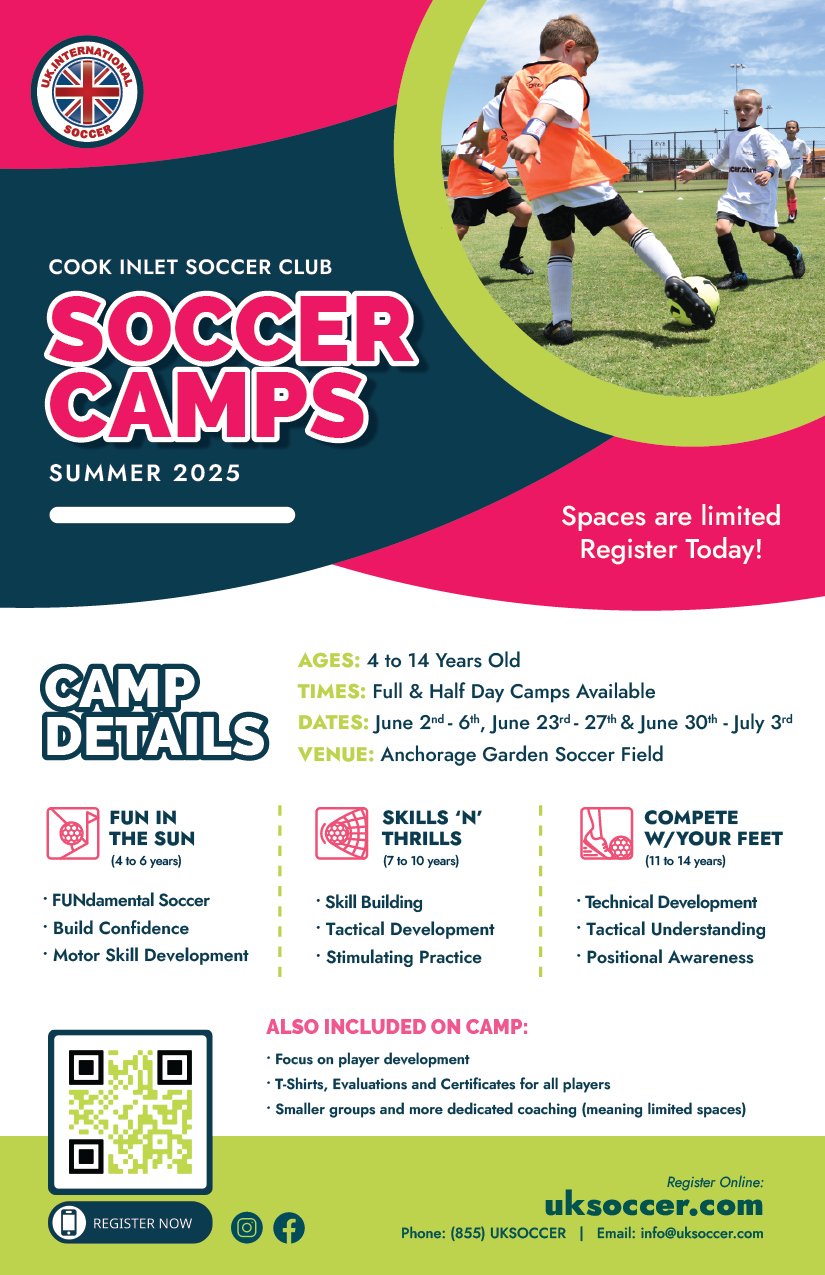 U.K. INTERNATIONAL SOCCER CAMPS VISITING ALASKA AGAIN THIS SUMMER ...